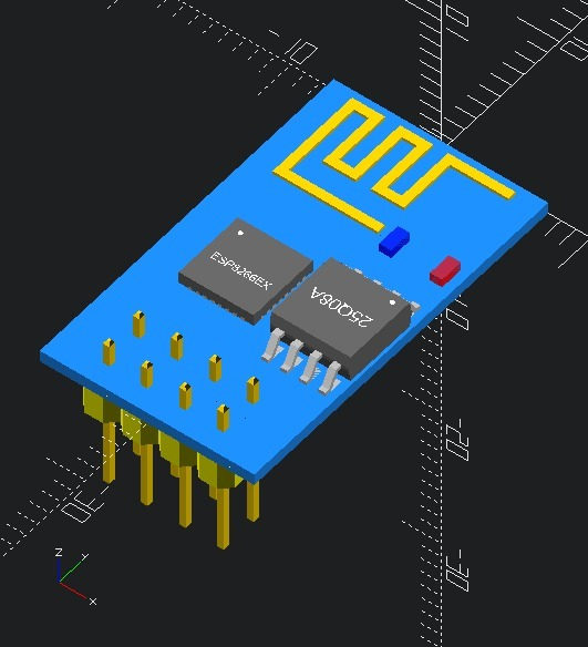 3D-Datei ESP8266 basierte Module Modelle Bibliothek 🔧 kostenlos・3D ...