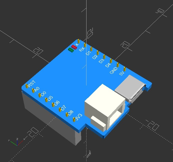 Free 3D file ESP8266 based modules models library 🔧・3D print object to ...