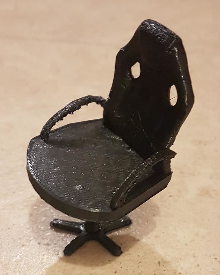 Free STL file office chair・3D printer model to download・Cults