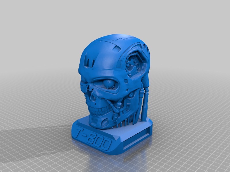 Fichier 3D gratuit T800 corrigé pour Simplify 3d・Objet pour impression ...