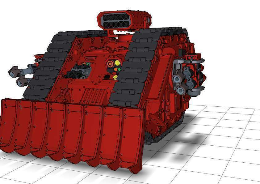 Free STL file Landrunner Mark I "KOTT" ⚔・3D printer model to download・Cults