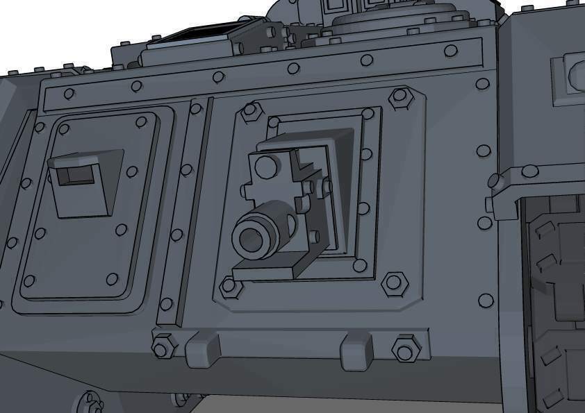 Free STL file Centaur Mark I "Hiron" (recovery tank) 🪖・3D print model ...