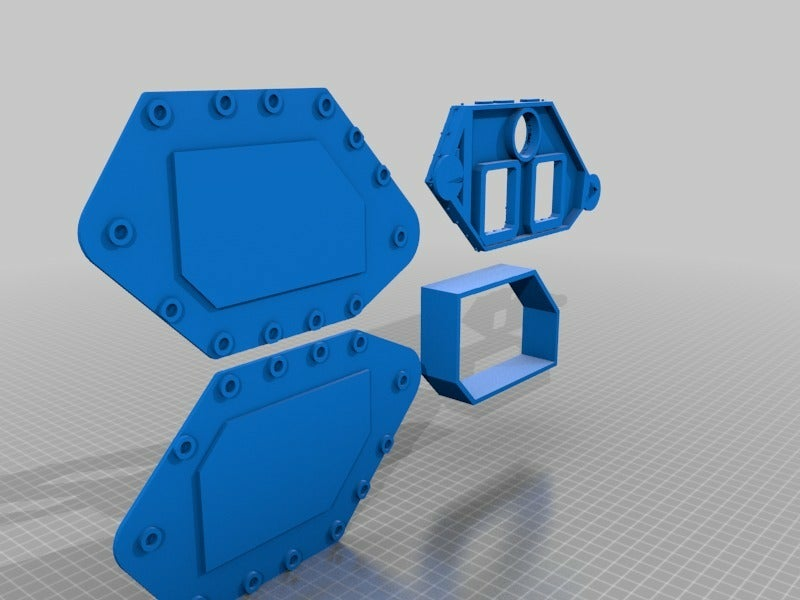 Free STL file Landrunner Mark I "ARGUS" (command modul) ⚔・Object to ...