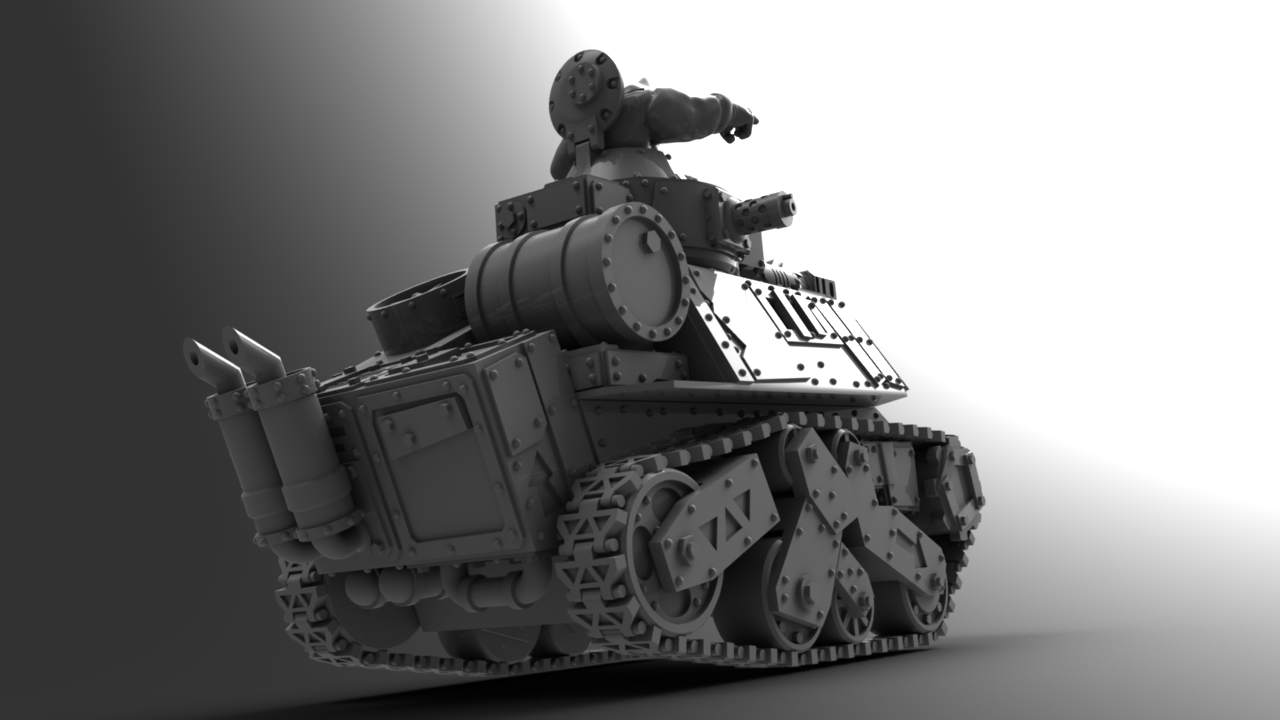 Free STL file Scrapt Tank (Orks) 🪖・3D printable design to download・Cults