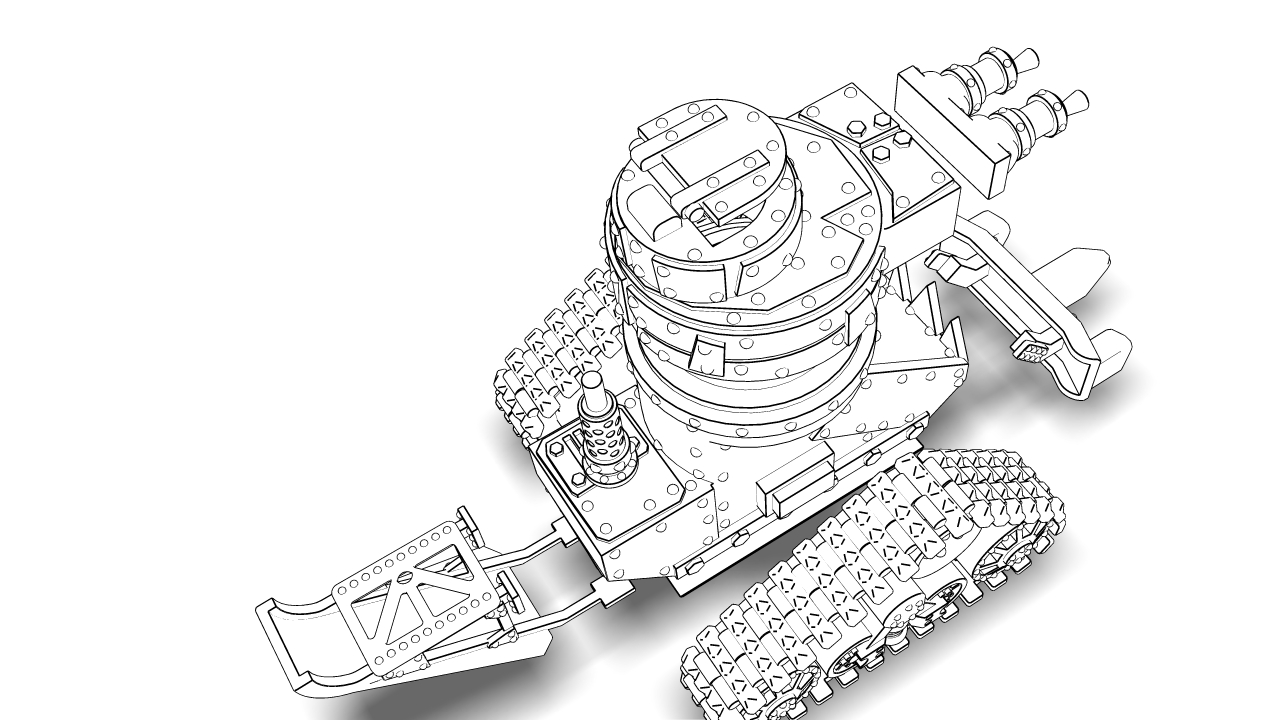 Free STL file Grot Tank (Type C) 🪖・Object to download and to 3D print・Cults