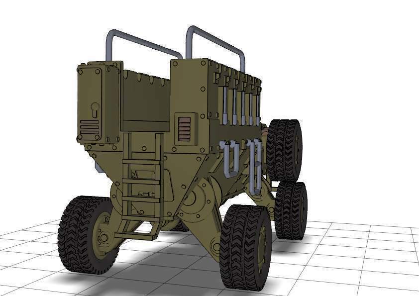 Free STL file Buffalo War Trakk (mod 1)・3D printer design to download・Cults