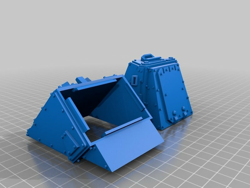 Free STL file Landrunner Mark I "ARGUS" (command modul) ⚔・Object to ...