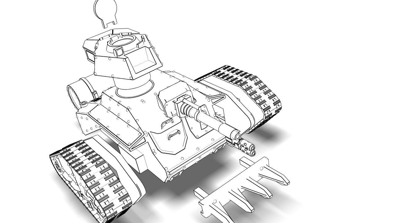 Free STL file Light tank "Scorpion" 🪖・3D printer model to download・Cults