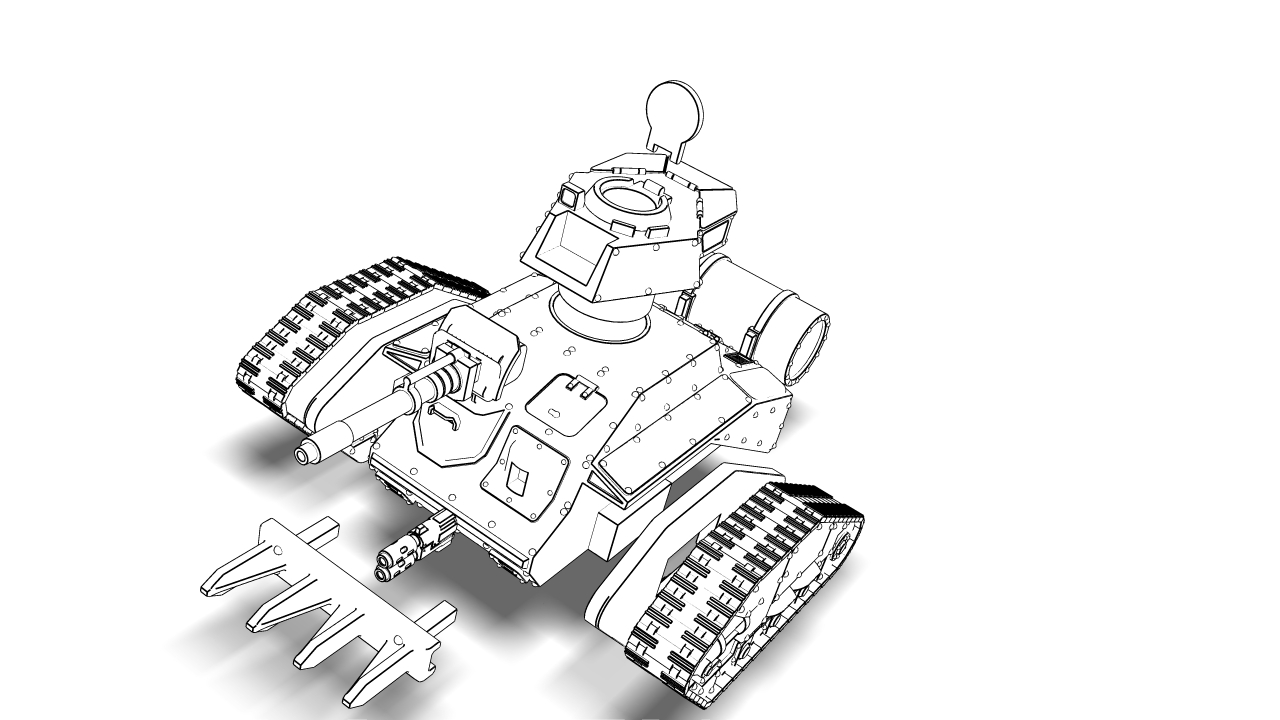 Free STL file Light tank "Scorpion" 🪖・3D printer model to download・Cults