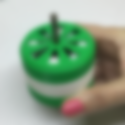 Download free STL file Gen6 - 3d printed, Halbach Array electric power ...