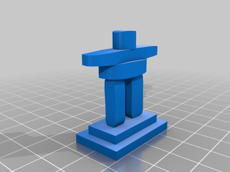 Free STL file Inukshuk・3D printable object to download・Cults