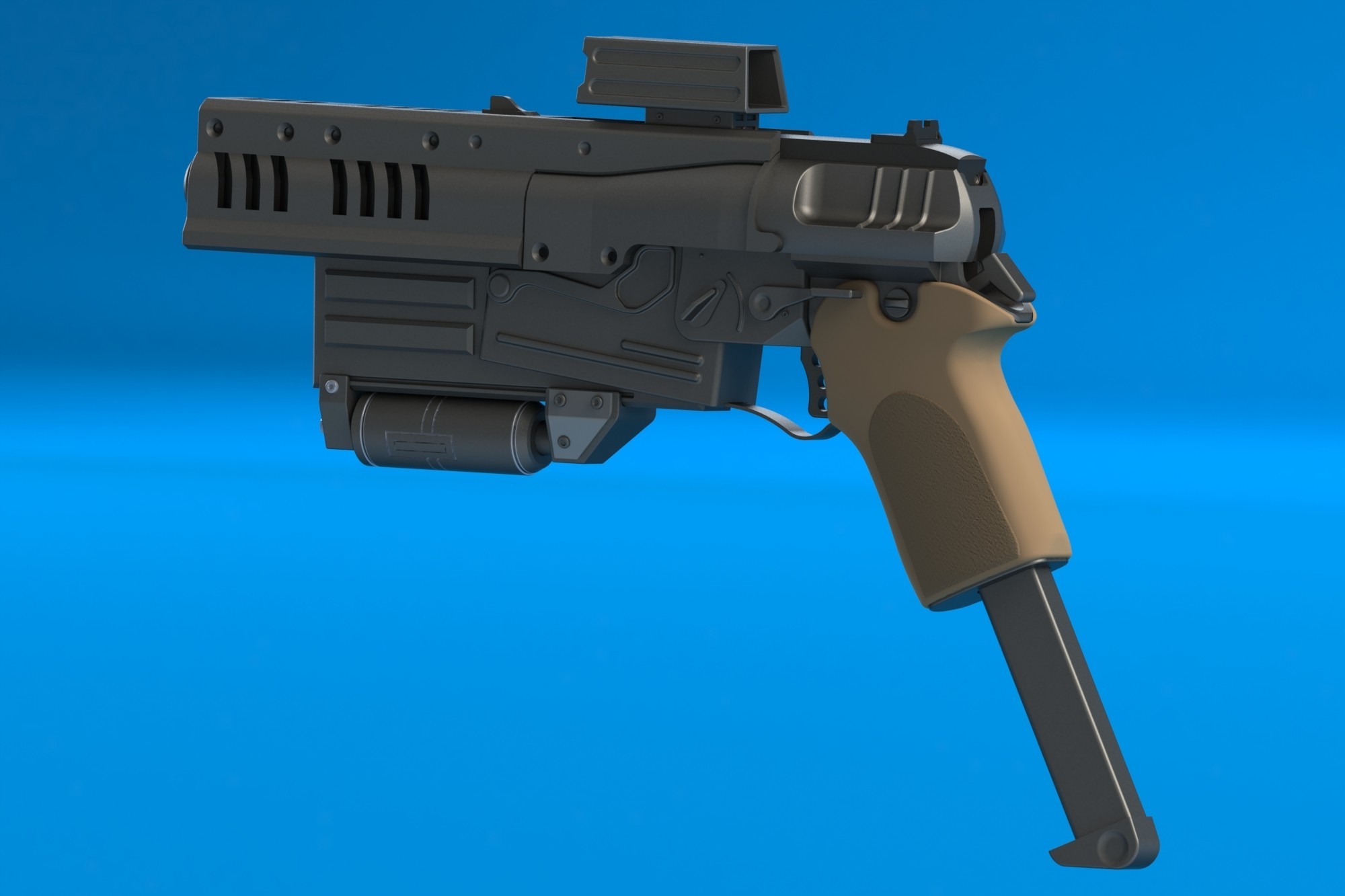 Free 3D file Fallout 4 - 10mm Pistol 🔫・3D print design to download・Cults