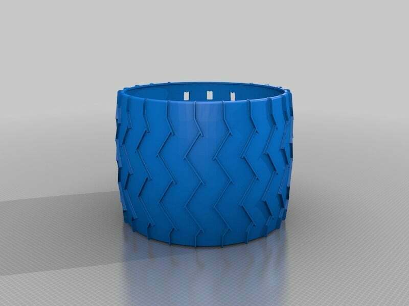 Free STL file Mars Curiosity Rover Wheel Assembly・Design to download ...