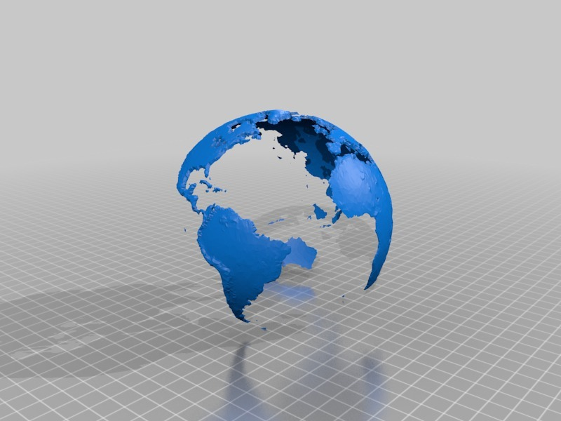 Free 3D file Earth two Colors・3D print design to download・Cults
