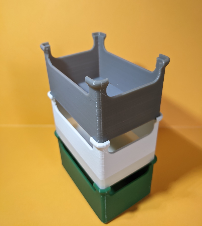Free STL file Stackable storage bin・3D print model to download・Cults