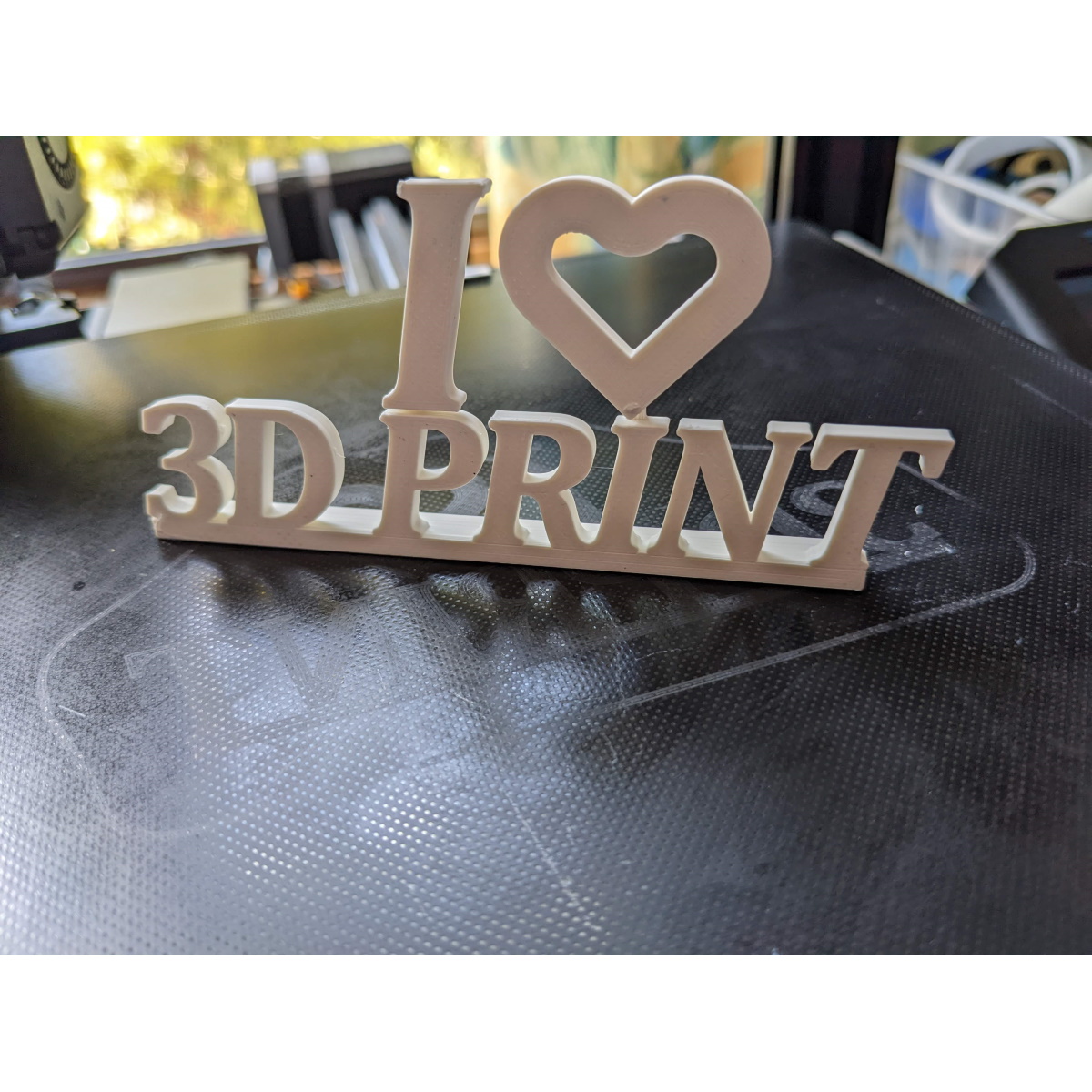 Free STL file I LOVE 3D PRINT !・3D print model to download・Cults