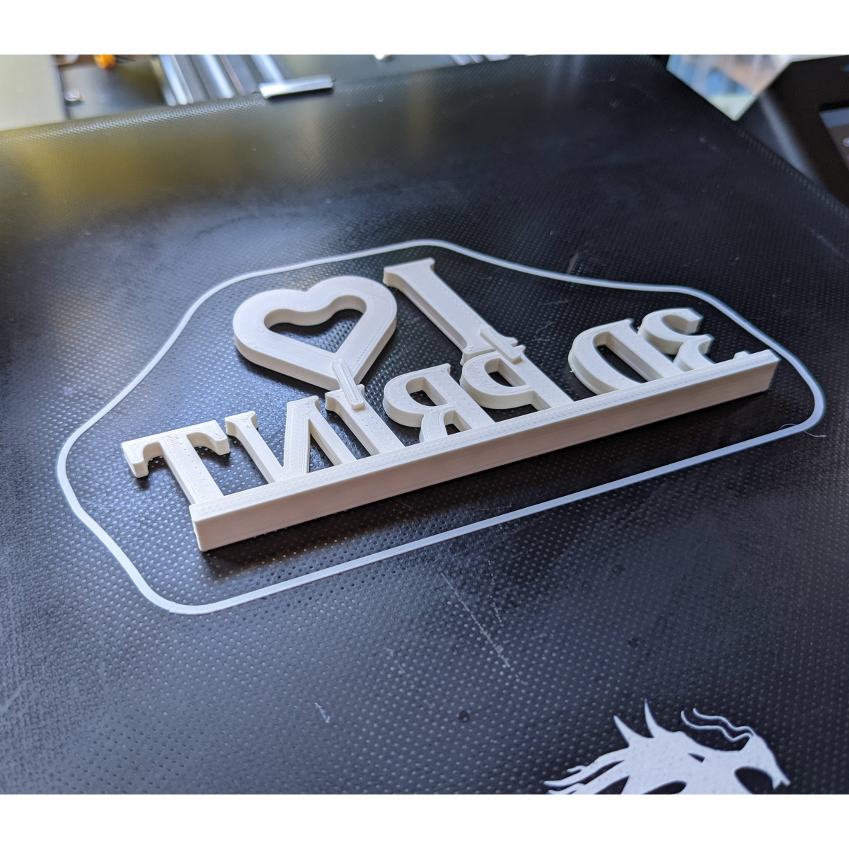 Free STL file I LOVE 3D PRINT !・3D print model to download・Cults