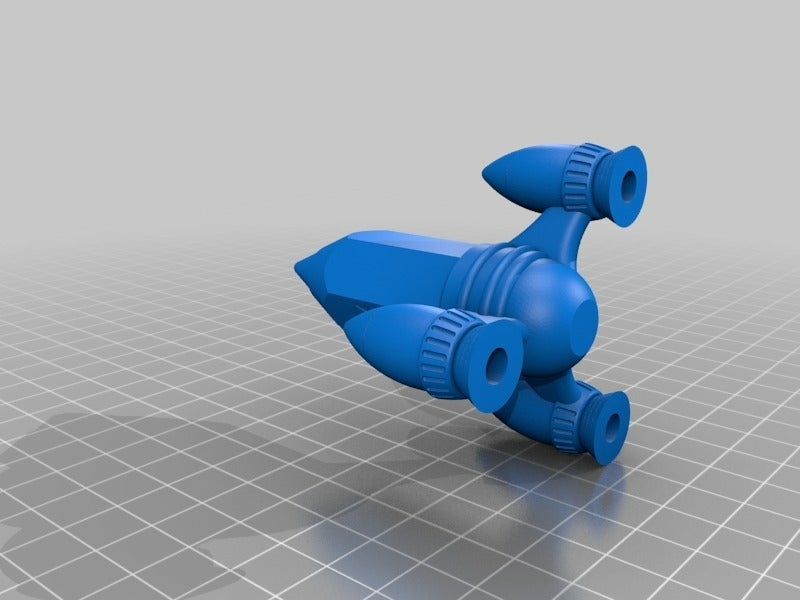 Free STL file Projectile 3D logo・3D printer design to download・Cults
