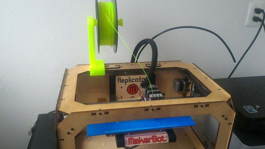 Free STL file Makerbot Spool Holder #FilamentChallenge・3D printing ...