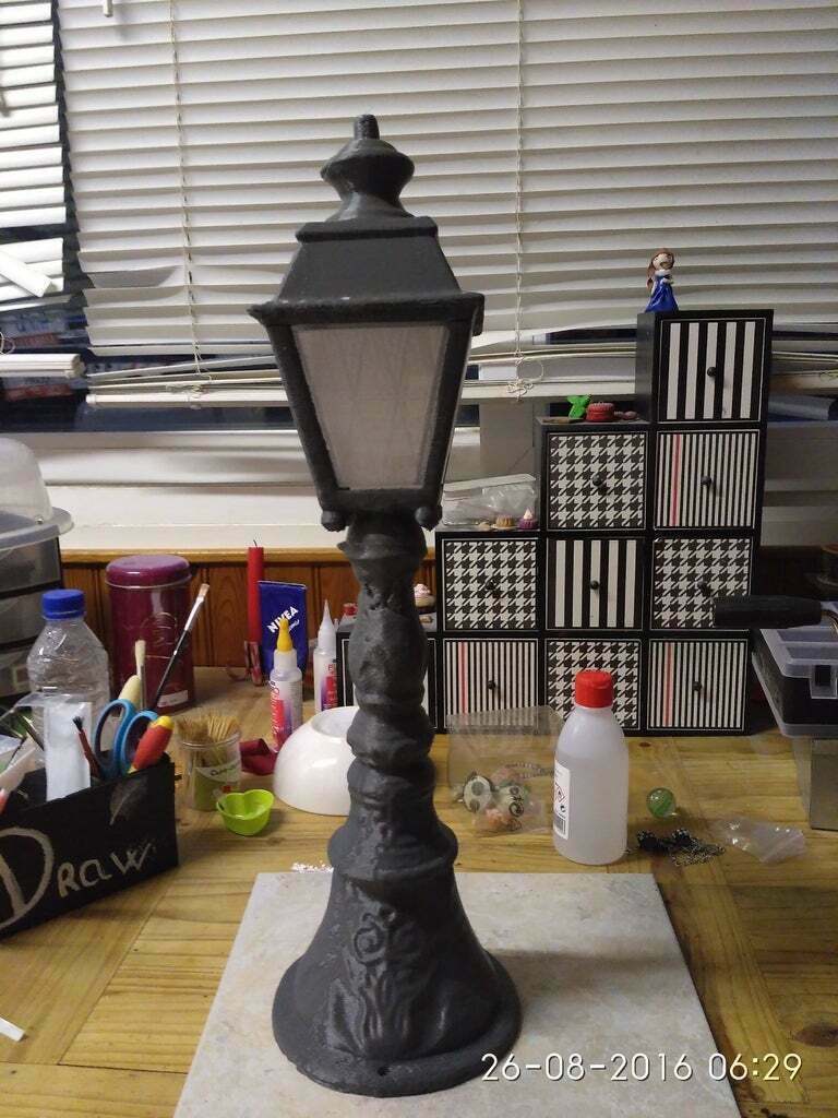 Free STL file lamp - lampe・3D print design to download・Cults