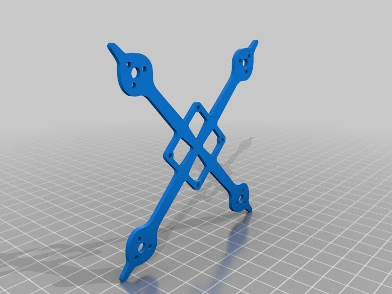 Free STL file Toothpick inspired frame 102mm / 65mm/2.5inch 🦷・3D ...