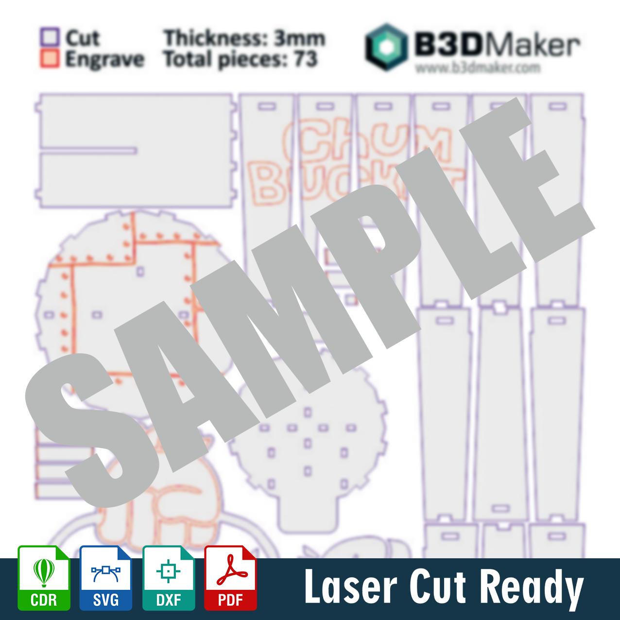 3D file Chum Bucket・Model to download and 3D print・Cults