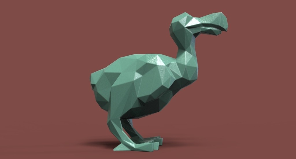 STL file Dodo lowpoly・Model to download and 3D print・Cults