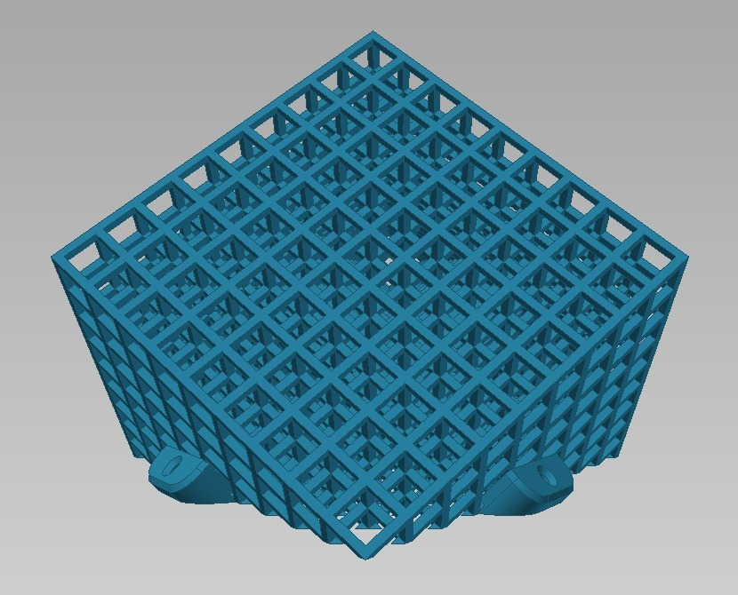 Free 3D file Disected Cube Earring Holder・3D print design to download・Cults