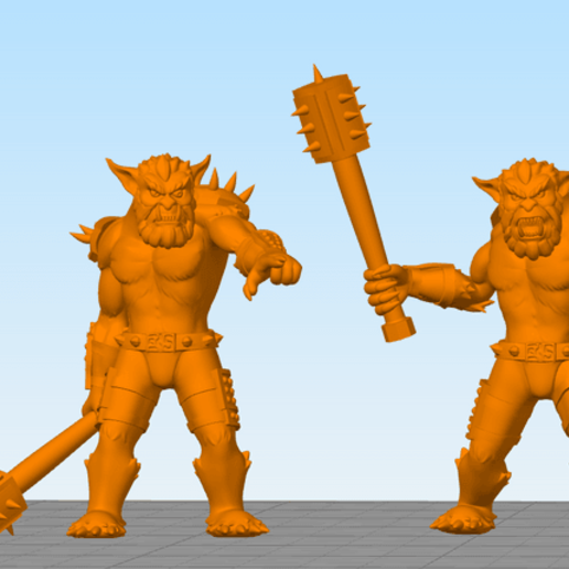 Download STL file Bugbear D&D Set • Template to 3D print ・ Cults