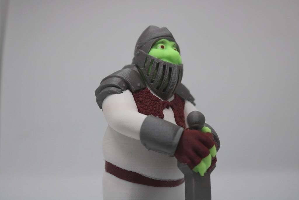 STL-Datei Shrek in Armor (MMU-ready) kostenlos・3D-Drucker-Modell zum ...