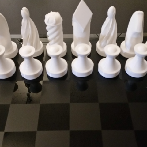 Download free 3D printing designs Creative/Weird Chess Set ・ Cults