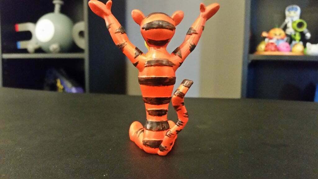 Free STL file Tigger [Winnie the Pooh] 🦸・Model to download and 3D print ...