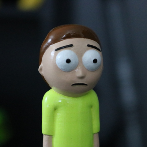 Download free STL file Morty Smith [Rick and Morty] • 3D printing ...