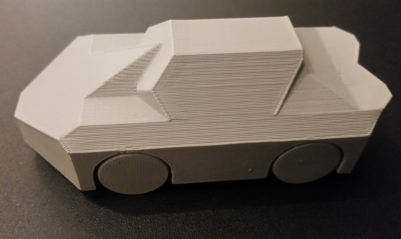 Download free STL file Print in Place Toy Car • 3D printing design ・ Cults