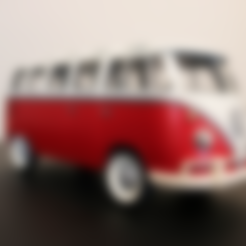 Download free STL file Volkswagen Bus 1970s • 3D printable model ・ Cults