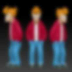 Download STL file Fry from Futurama • 3D printing model ・ Cults
