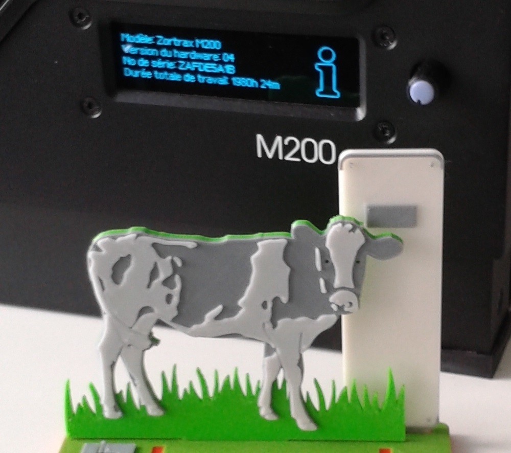 Free STL file Cow・3D printer design to download・Cults