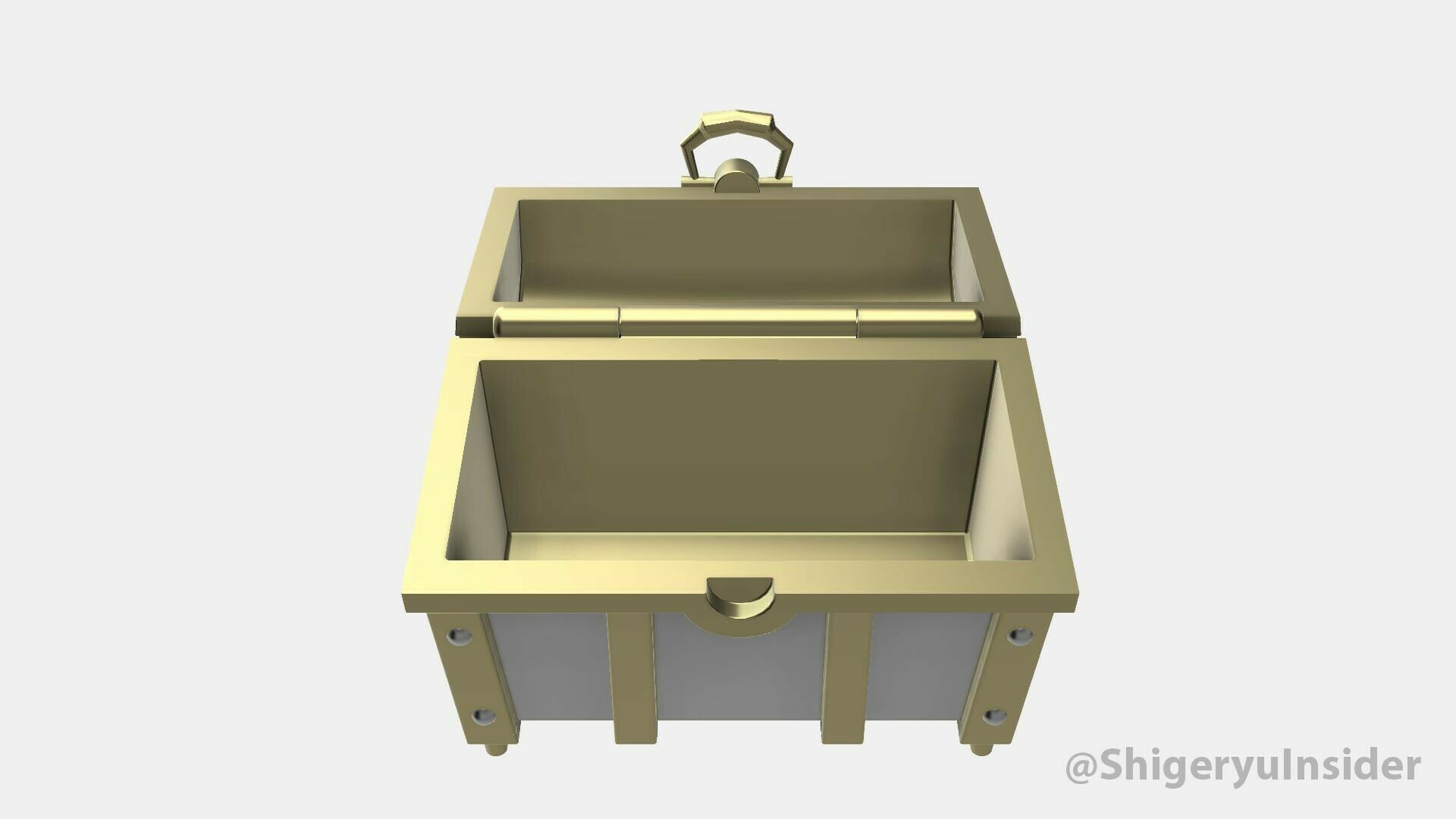 STL file Zelda Treasure chest+Cartridge storage 🎮・3D print object to ...