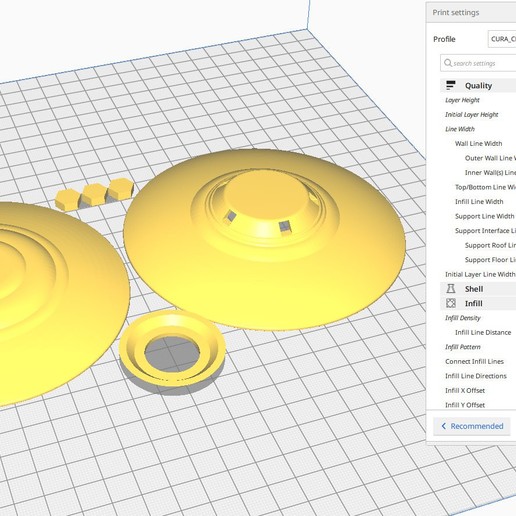 Download STL file Flying Saucer • 3D print model ・ Cults