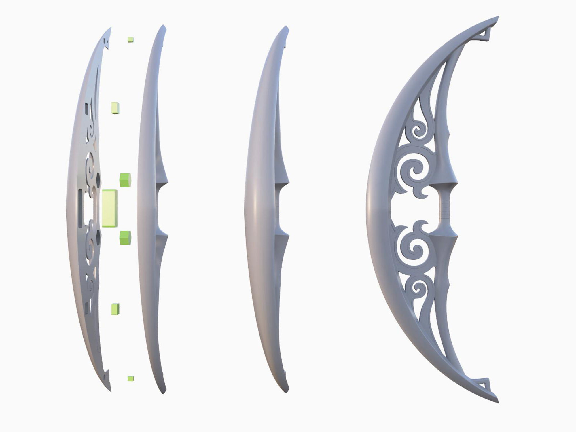 Download STL file Zelda Bow of light • 3D printing object ・ Cults