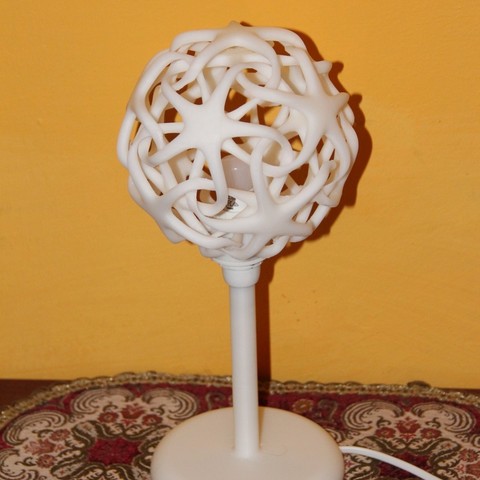 Download free 3D printer designs Double star lamp ・ Cults