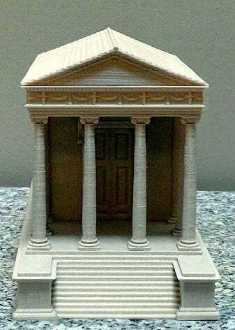 Free STL file Roman Temple 🕍・3D print design to download・Cults