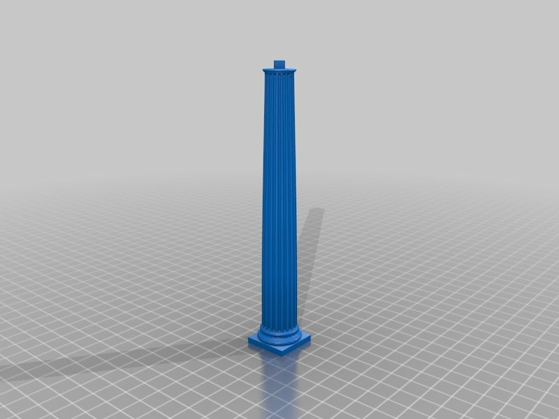 Free STL file Four Classical Columns 🏛️・3D printing template to ...