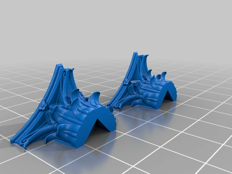 Free STL file Four Classical Columns 🏛️・3D printing template to ...