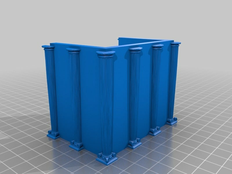 Free STL file Roman Temple 🕍・3D print design to download・Cults