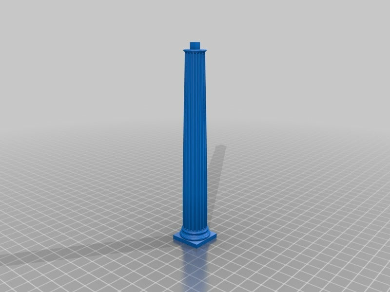 Free STL file Four Classical Columns 🏛️・3D printing template to ...