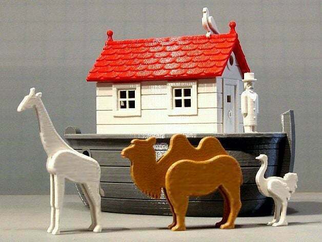 Free STL file A Toy Noah's Ark・3D print object to download・Cults