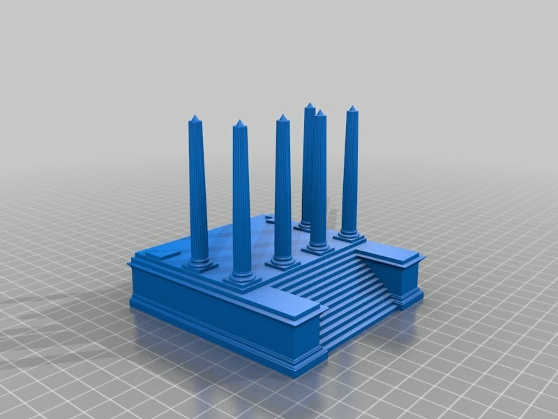 Free STL file Roman Temple 🕍・3D print design to download・Cults