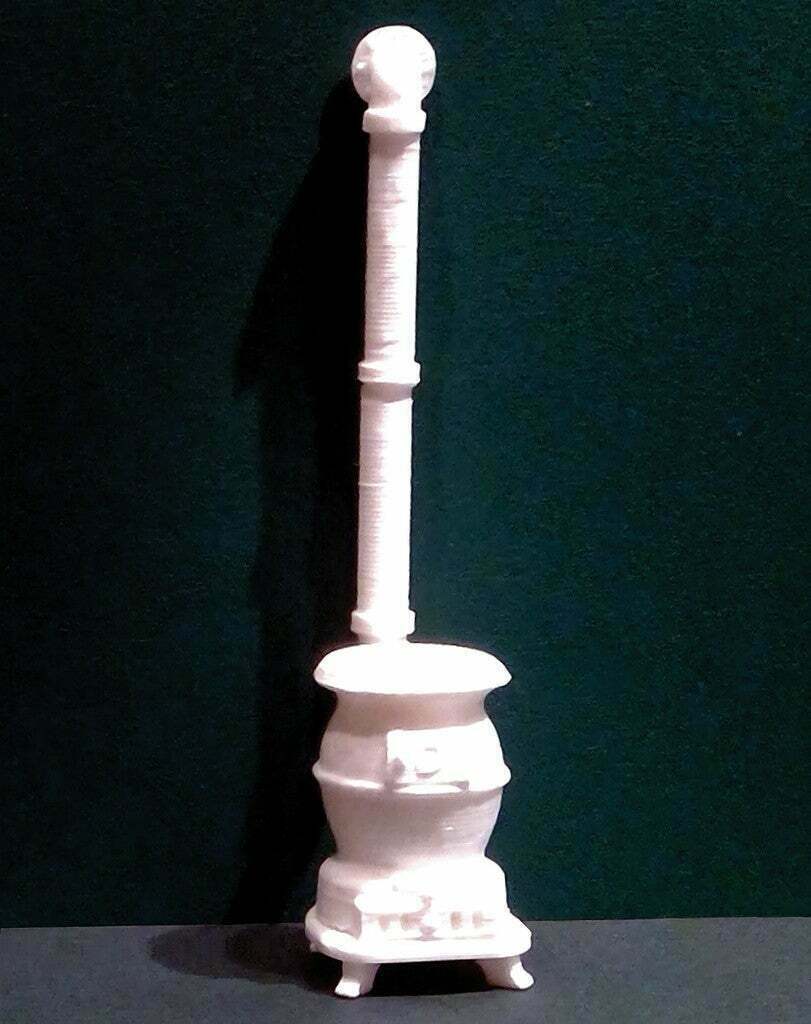 Free STL file Pot-bellied stove・Template to download and 3D print・Cults