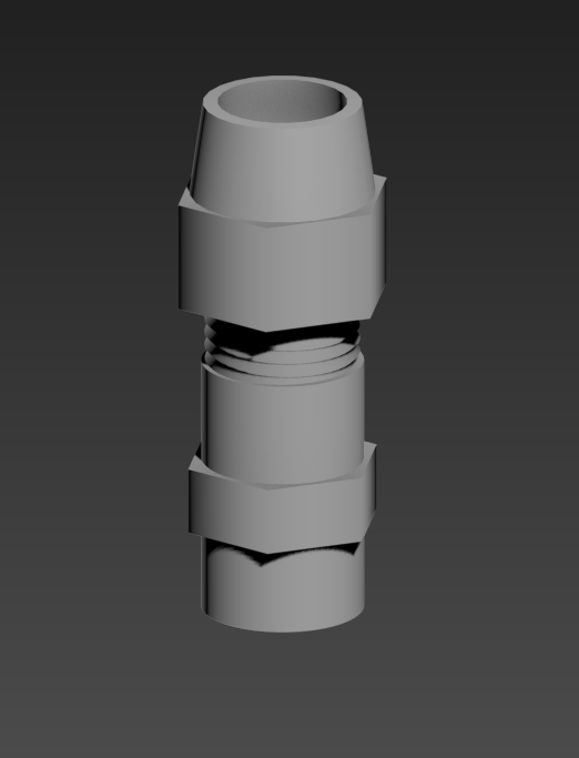 STL File Boba Fett ROTJ Gauntlet Hose Connector Model To Download And 